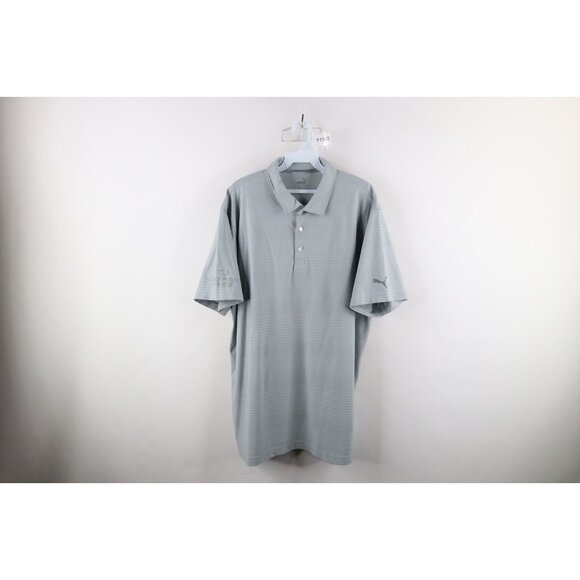 Puma | Shirts | Puma Cell Mens Xl Striped Rickie Fowler Short Sleeve ...